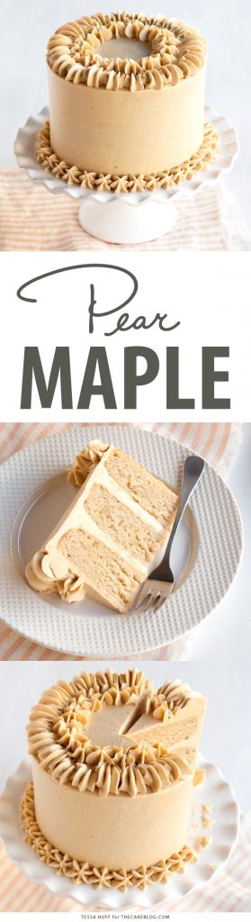 Maple Pear Cake | The Cake Blog