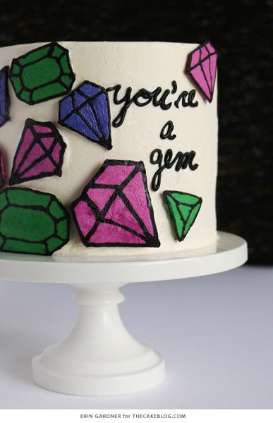 You're A Gem Cake | The Cake Blog