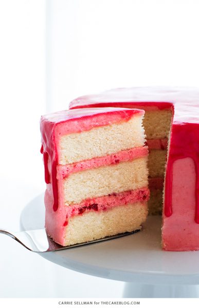 Raspberry Champagne Cake | The Cake Blog