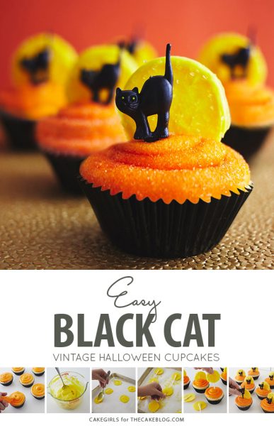 Black Cat Cupcakes | The Cake Blog