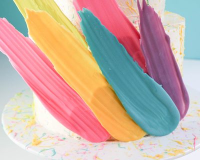 Brushstroke Cake | The Cake Blog